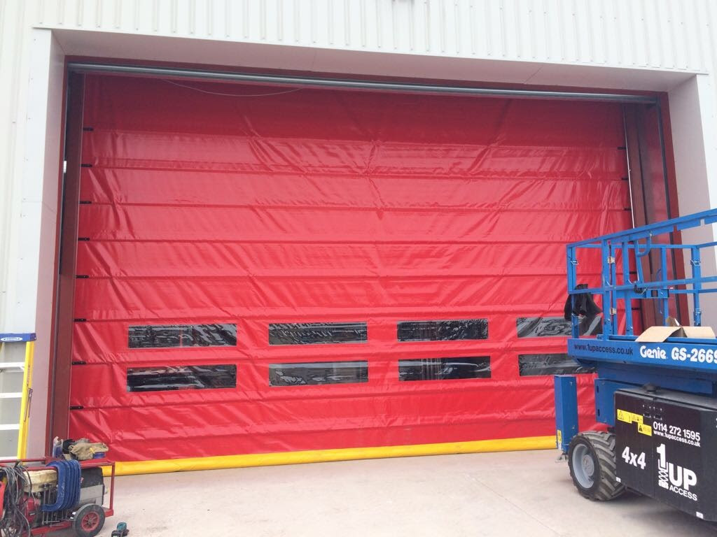 High Speed Doors - Featured Job Installation - Door Loading Services ...